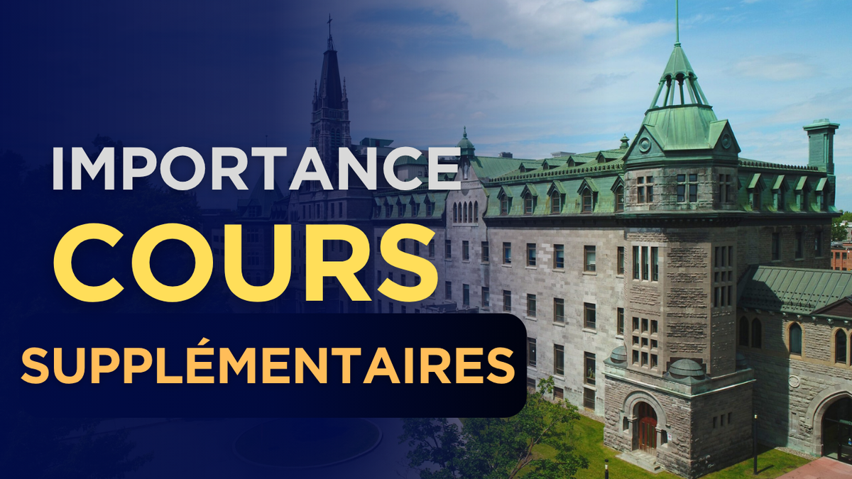 L’importance des cours supplémentaires pour réussir au cégep – Cote R ...