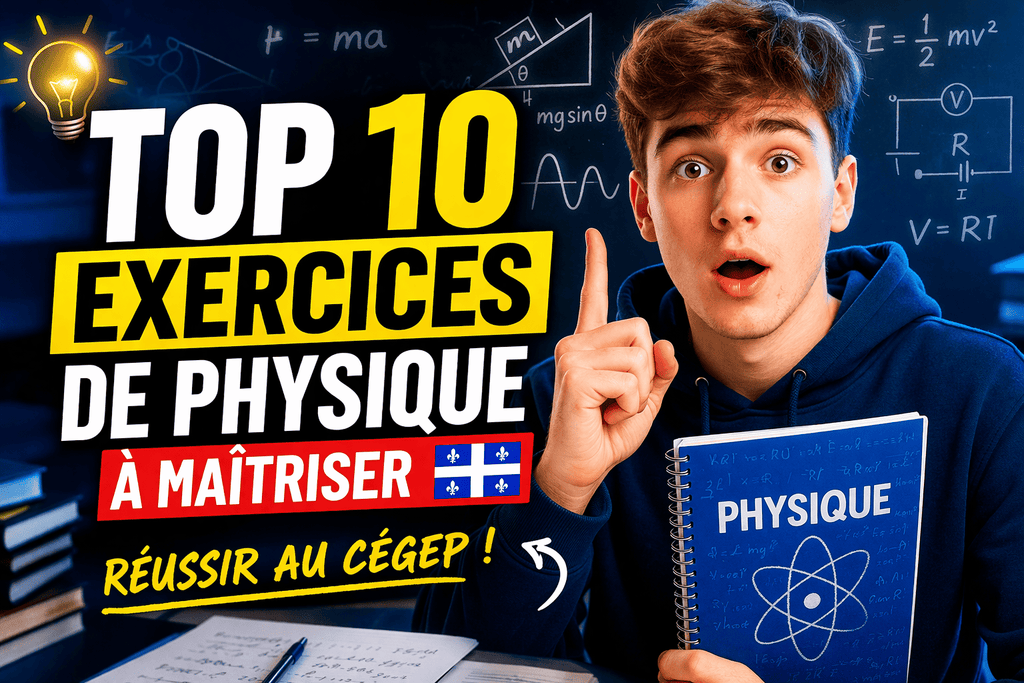 Top 10 des exercices de physique à maîtriser au cégep | Guide complet ...
