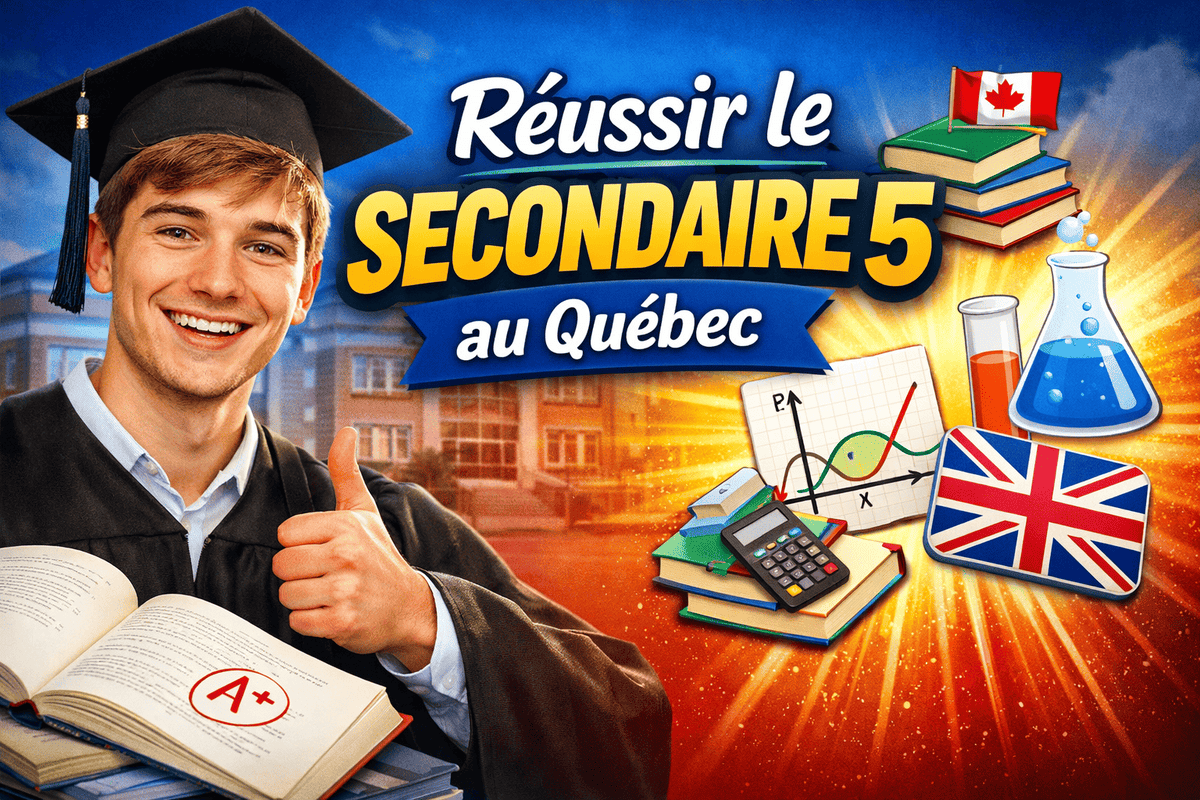 Secondaire 5 Québec : matières indispensables pour réussir le DES en ...
