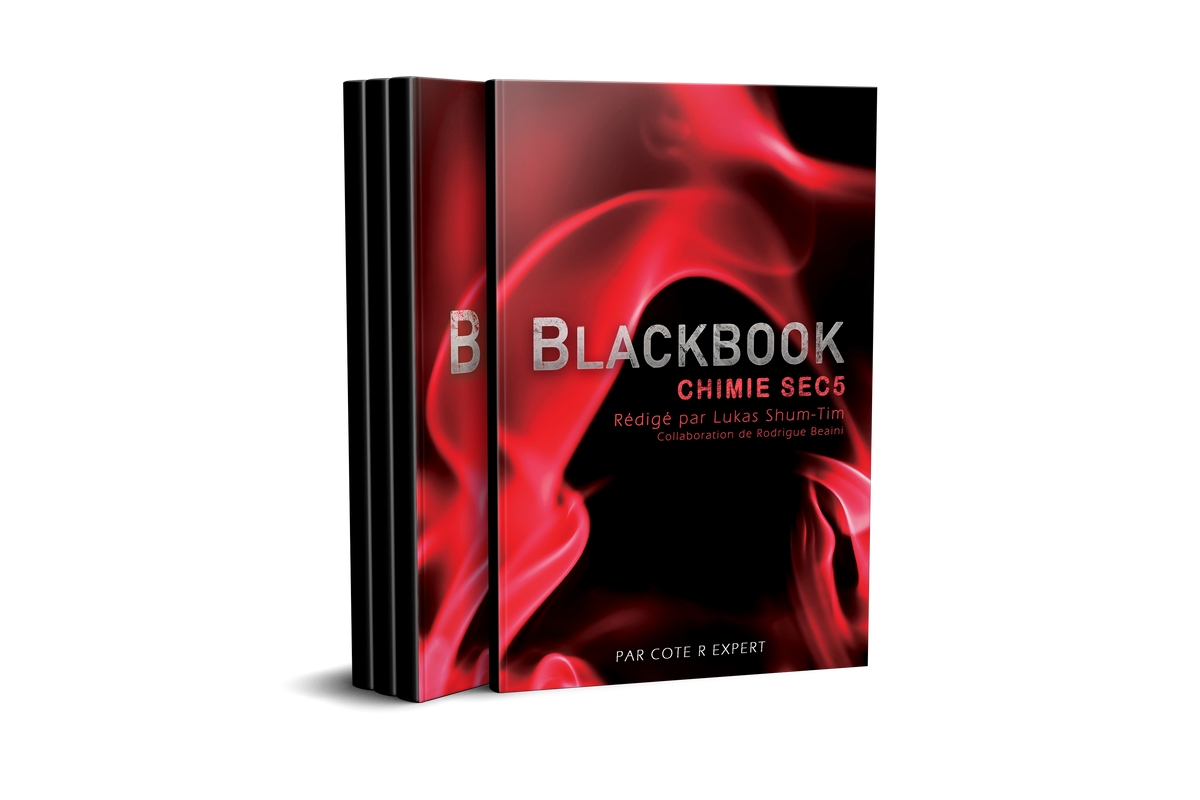 Livret "Black Book" Chimie (Secondaire 5) – Cote R Expert