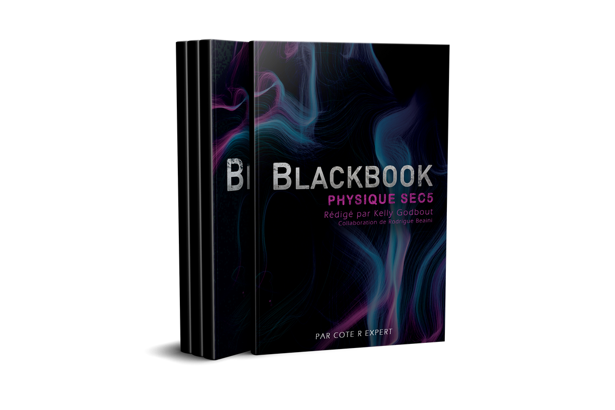 Livret "Black Book" Physique (Secondaire 5) – Cote R Expert