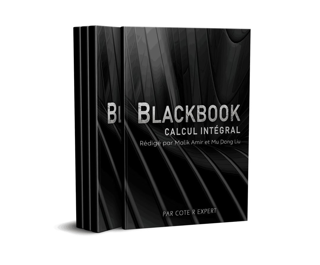 Livret "Black Book" calcul intégral – Cote R Expert